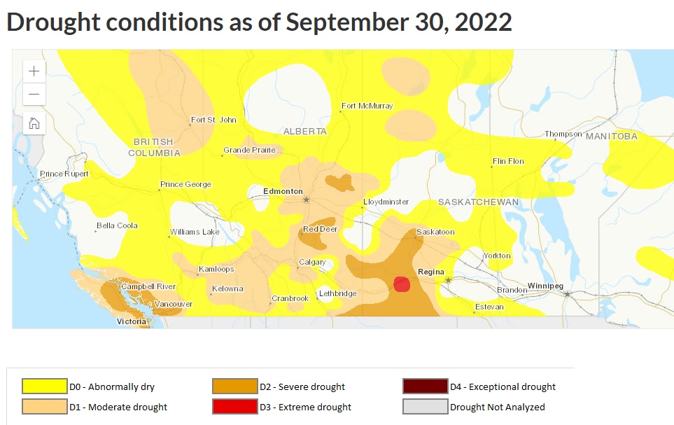 Maps: Prairie, Ontario Drought Ex... | Syngenta CA