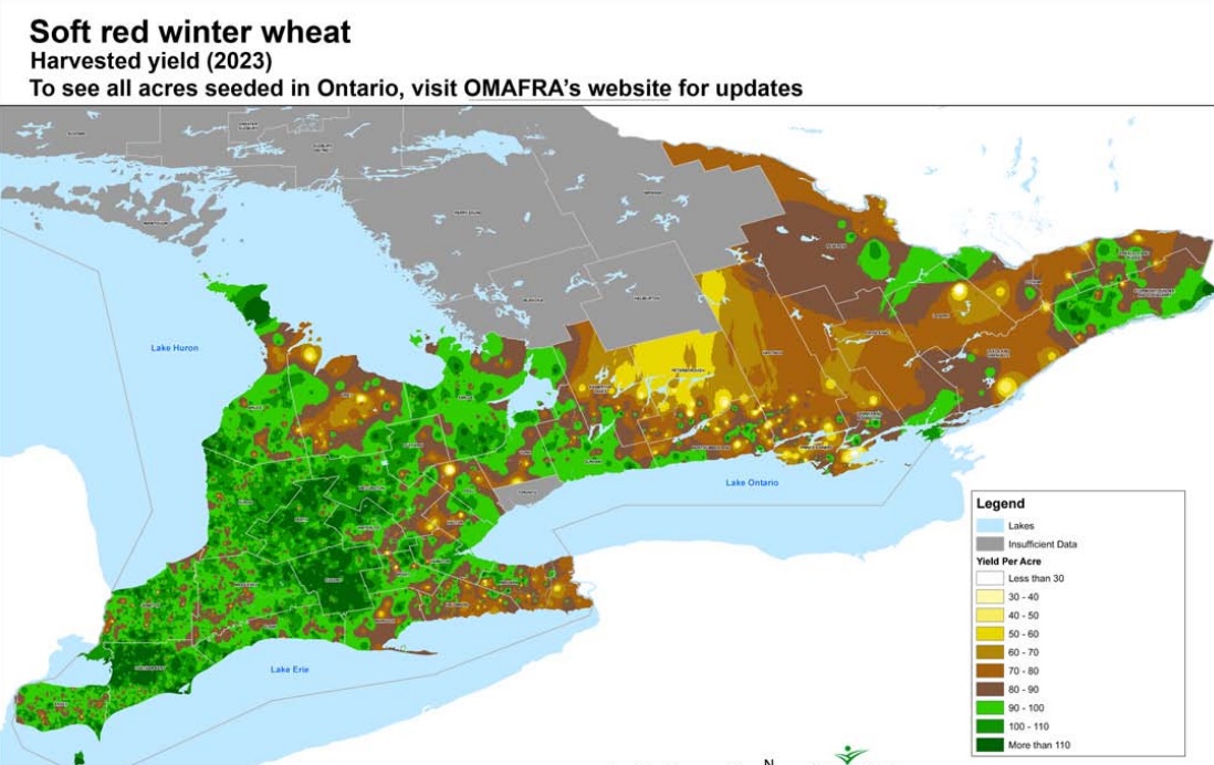 Map Shows Above Average Ontario W... | Syngenta CA